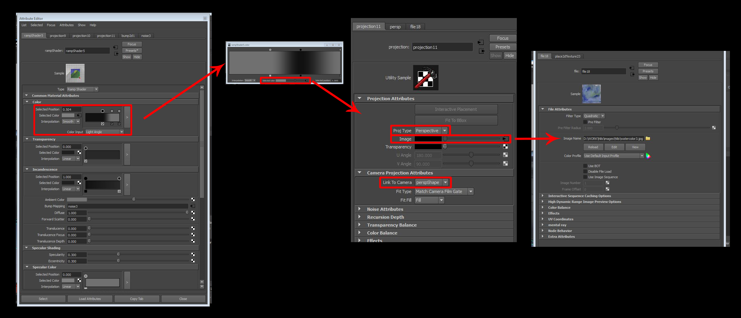 Watercolour Toon Shaded Ice